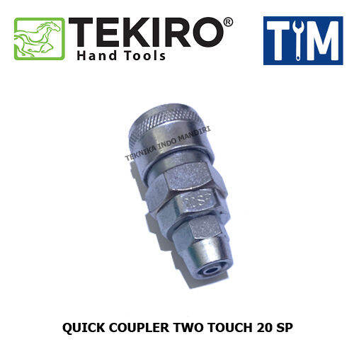 TEKIRO Quick Coupler Two Touch 20 SP | Lazada Indonesia