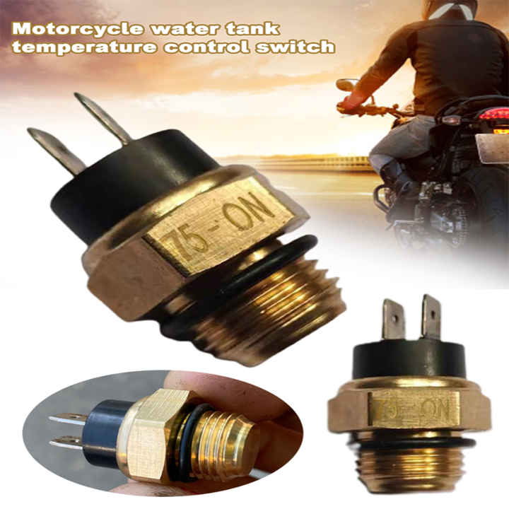 Kipas Pendingin Radiator Elektrik Sepeda Motor, Sensor Suhu Air Saklar ...