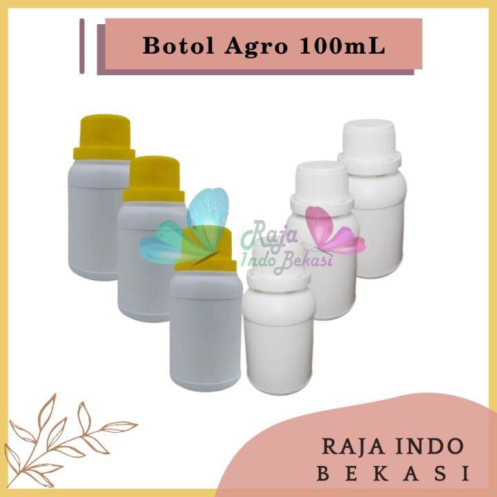 Rajaindobekasi Botol Agro 100ml Botol 100ml Botol HDPE 100ml Dof Botol ...