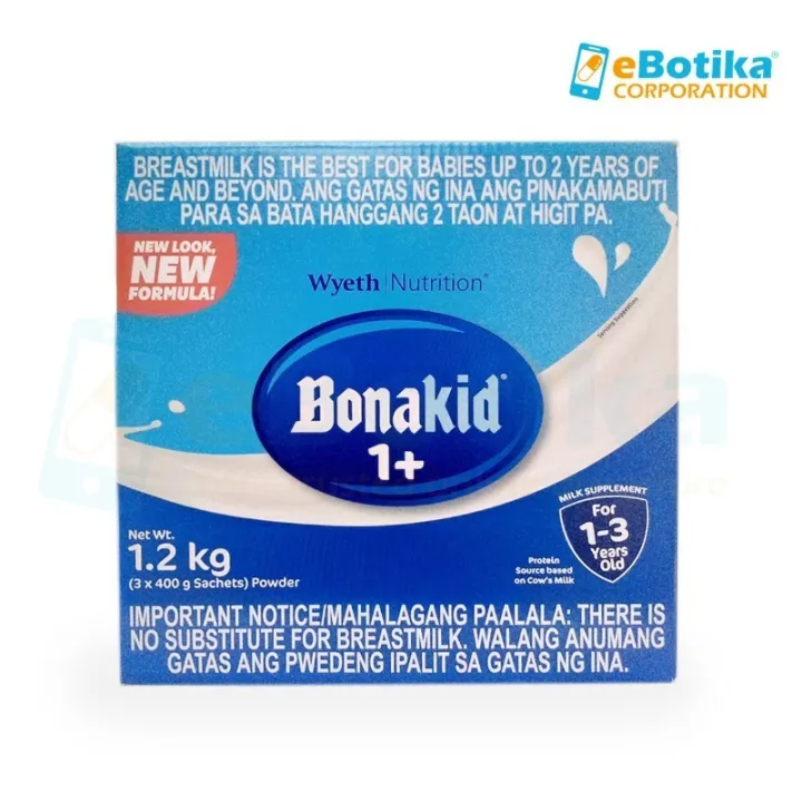 BONAKID 1-3 Years Old New Look New Formula 1.2kg | Lazada PH