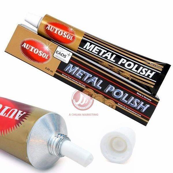 Autosol Metal Polish Cream Rust Remover Stainless Steel Polishing YMG ...