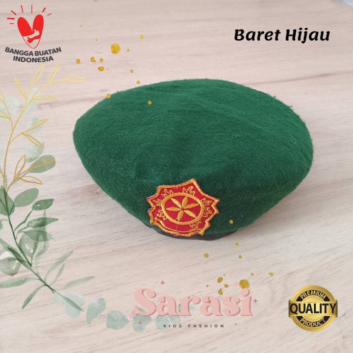 Topi baret anak topi tentara anak topi tni topi profesi anak | Lazada ...