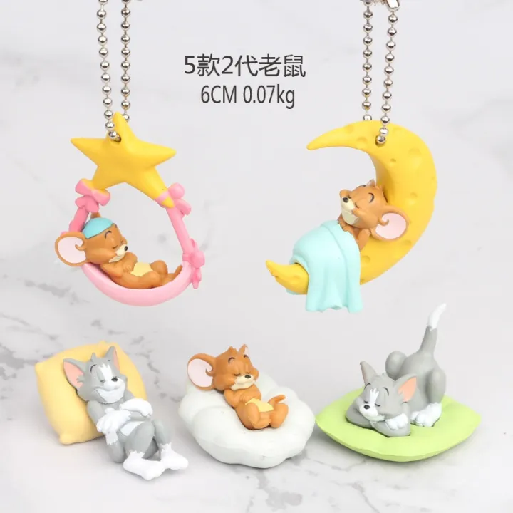 NEW New cat and mouse head TOM Tom Jerry 5 hand-office micro landscape ...