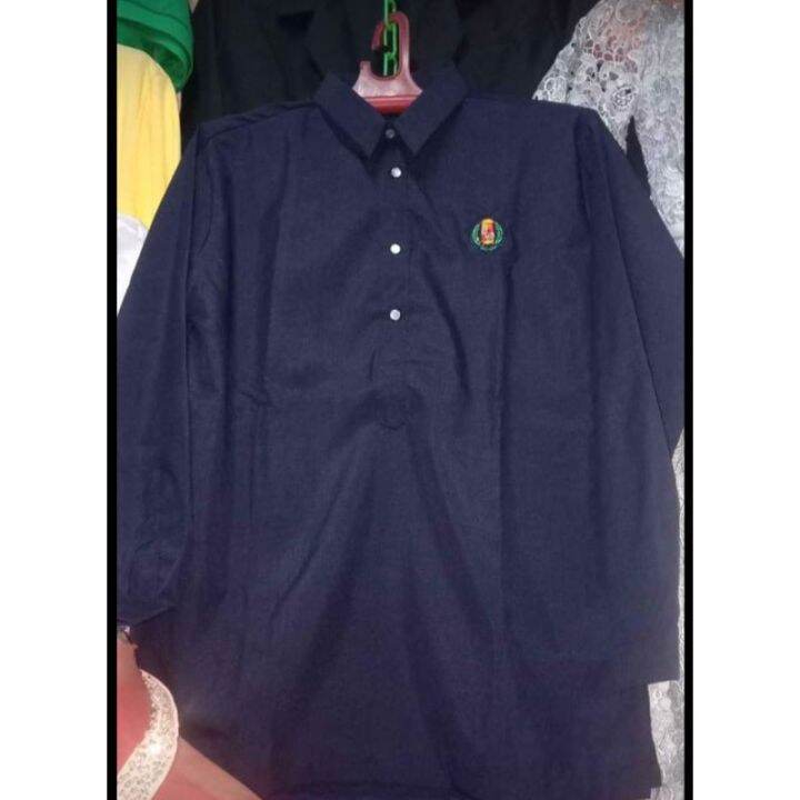 security guard barong long sleeve w/ sosia patches | Lazada PH