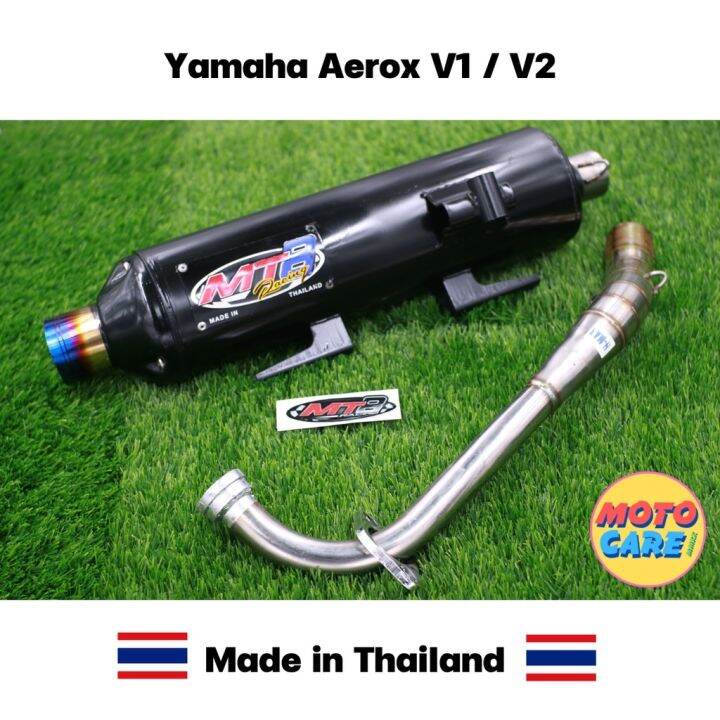 MT8 Pipe for Yamaha Aerox V2 V1 (Titanium Tip) | Lazada PH