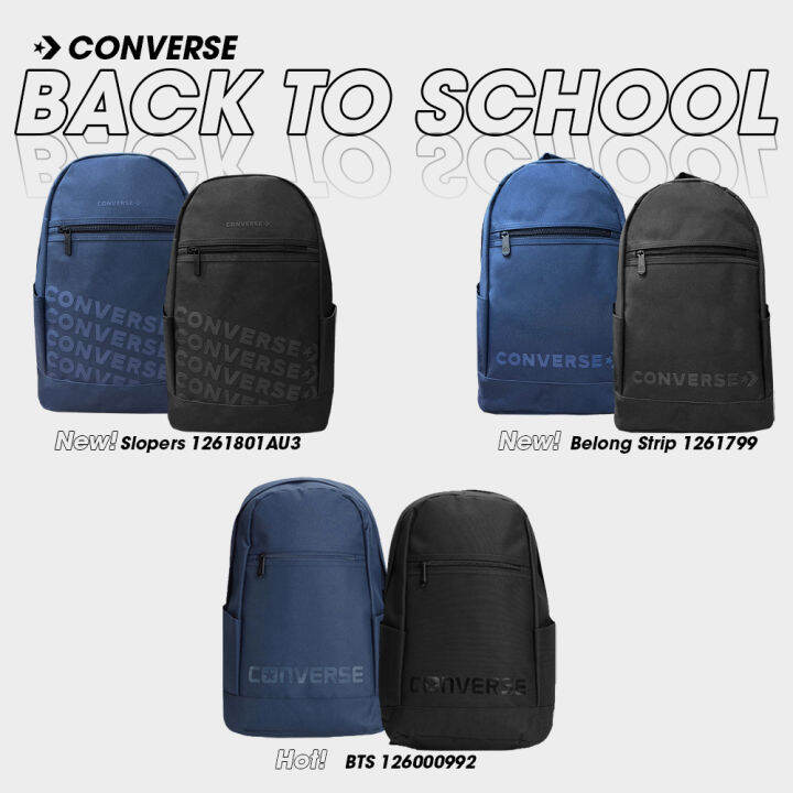 Converse Collection กระเป๋าเป้ Backpack Bts Belong Strip 1261799 / Bts ...
