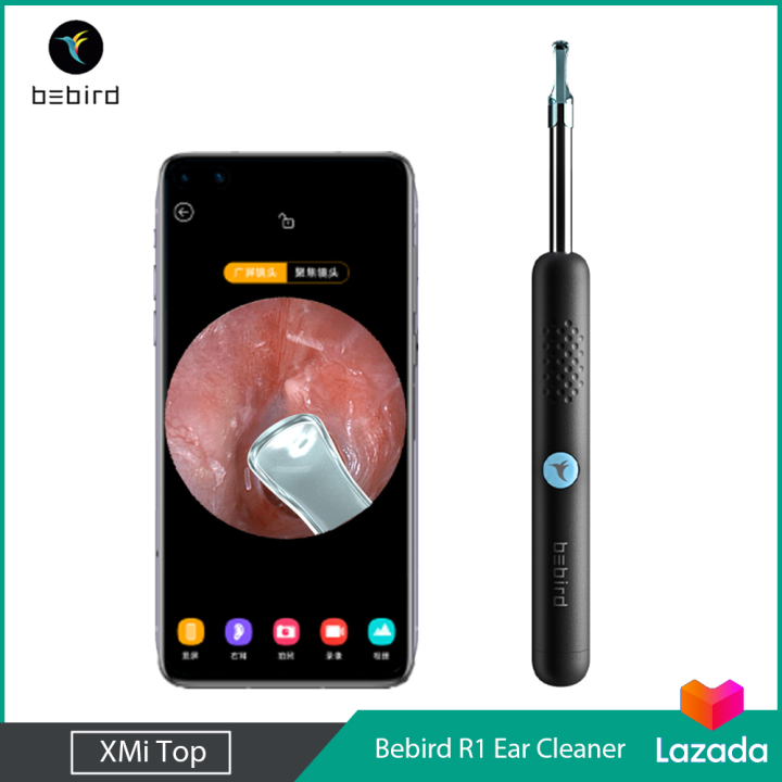 XiaoMi Bebird R1 Wireless Intelligent Visual Otoscope Ear Cleaner 4.5mm ...