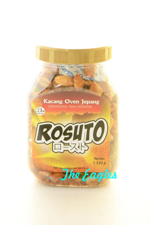 Kacang panggang oven jepang Rosuto oleh khas Solo 220 gr gurih thailand ...