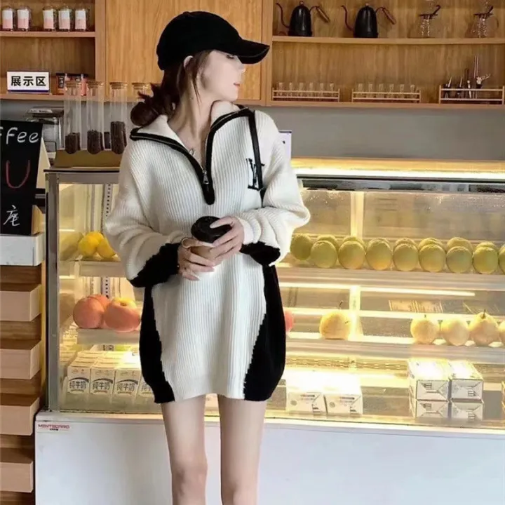 ยุโรปและอเมริกา LLVV ฤดูใบไม้ร่วงคู่รัก Pullover ใหม่อินเทรนด์แบรนด์ชาย ...