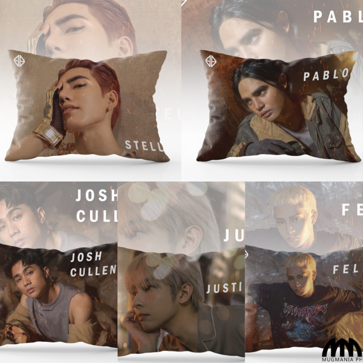 SB19 Merch-Small, Medium, Large Pillows - Pagtatag- Gento Era-Pablo ...