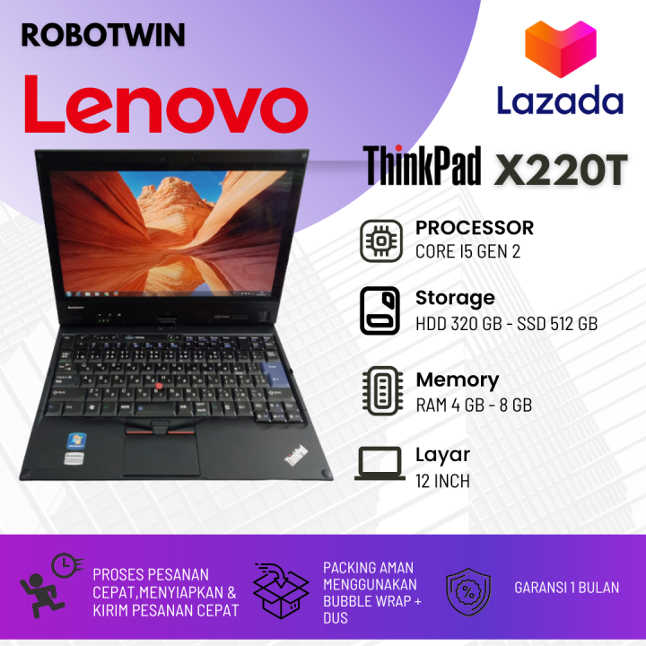 Laptop Tablet Lenovo Thinkpad X220 X230 Pen Touch | Lazada Indonesia