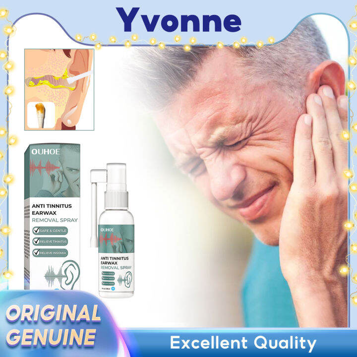 【Hot Sale】OUHOE Anti Tinnitus Earwax Removal Spray Relieving Health ...