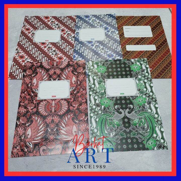 Stopmap Kertas / Map Karton Motif Batik Folio | Lazada Indonesia