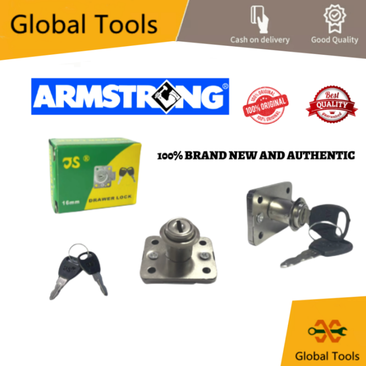 JS DRAWER LOCK with srcew and key heavy duty lock | Lazada PH