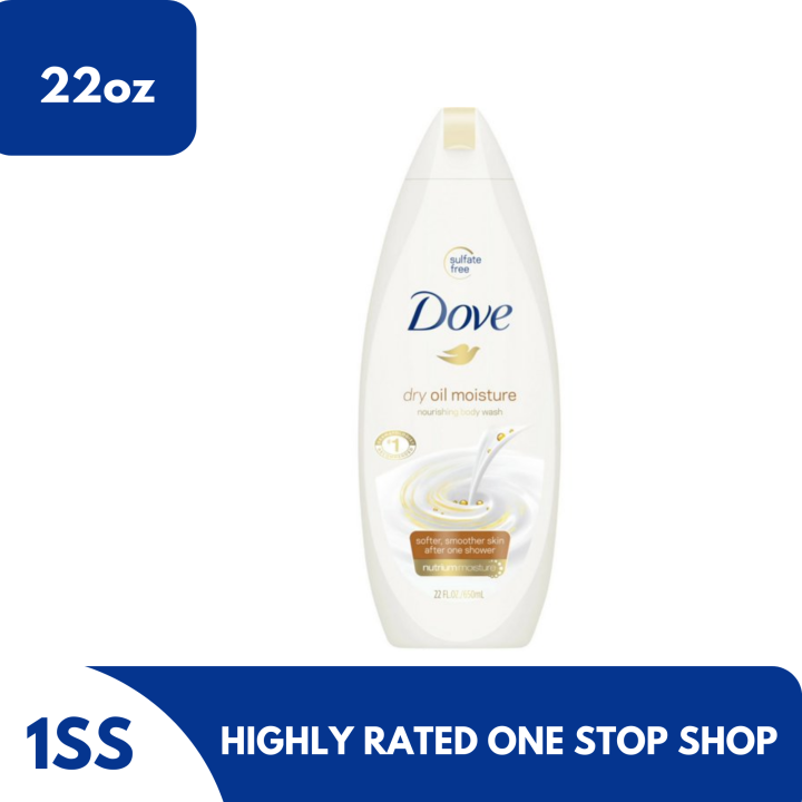Dove Dry Oil Moisture Body Wash 22oz Lazada Ph
