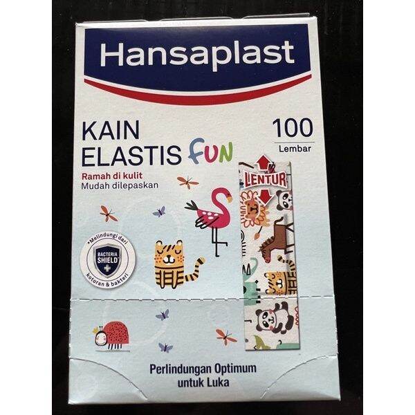 Hansaplast Fun Per Box Isi 100 lembar kemasan anak anak | Lazada Indonesia
