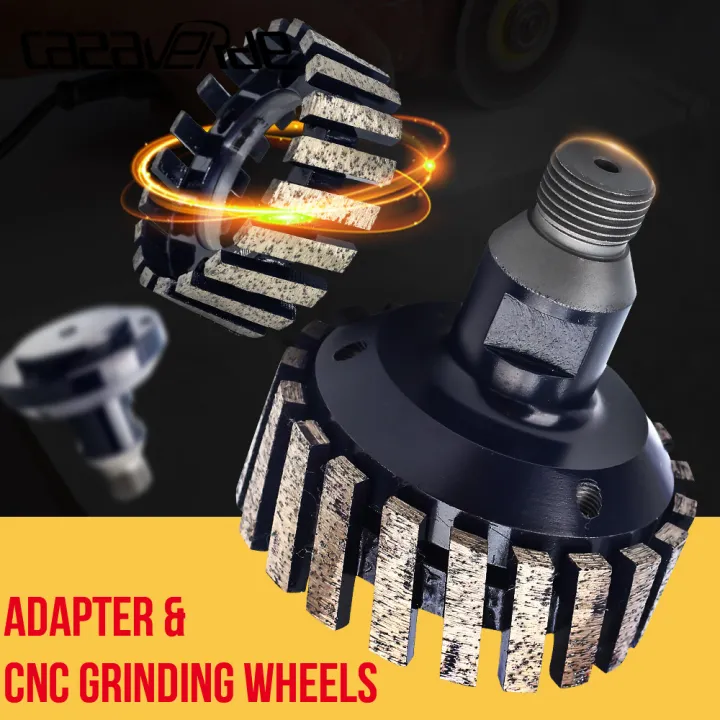 86mm CNC with arbor 12 Gas grinding Wheel For Router Machine Caliting ...