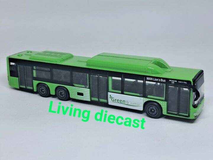 Diecast Maxi Bus - Man Lions City Bus (Light Green color) | Lazada ...