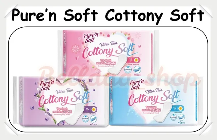 Pure'n Soft Ultra Thin Pantyliner (15cm 40's) | Lazada