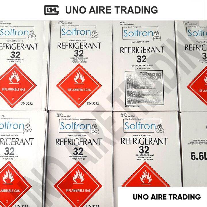 R32 Freon Solfron 3kg Original Tank Sealed | Lazada PH