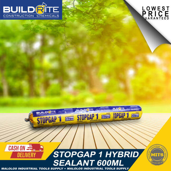 BUILDRITE STOPGAP 1 HYBRID SEALANT WHITE 600ML | Lazada PH