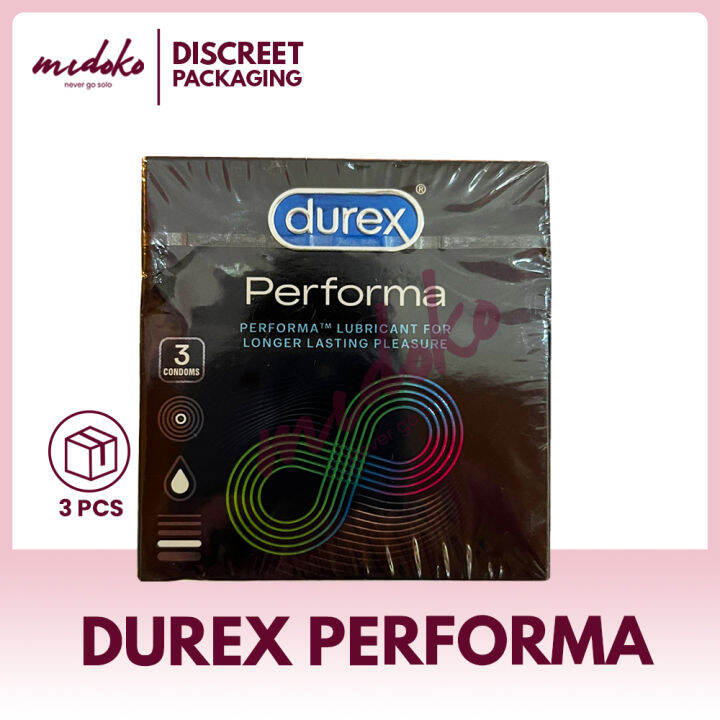 Midoko Durex Performa Extended Pleasure Extra Time Numbing Condoms 3s | Lazada PH