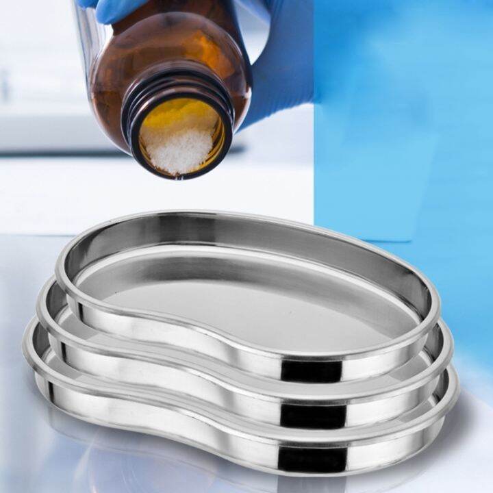 Kidney Shaped Emesis Basin Stainless Steel Kidney Tray Reusable Metal ...