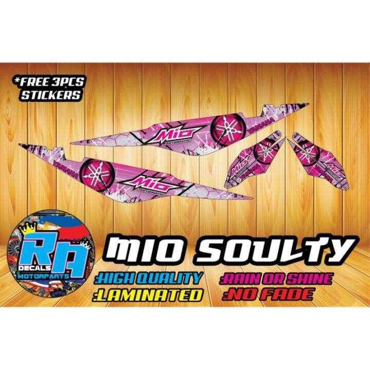 Mio Soulty Yamaha Decals | Lazada PH