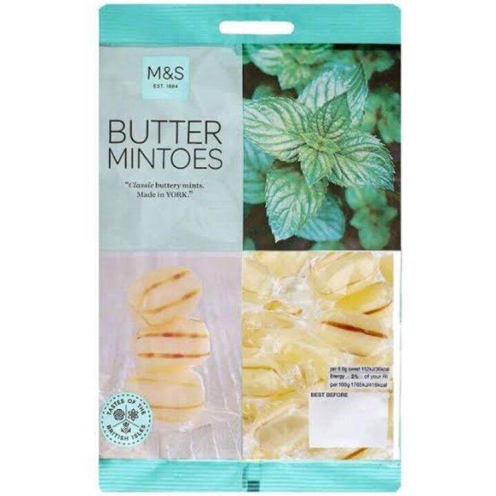 จัดให้คุณ🔵 Marks&Spencers butter mintoes mint candy ลูกอมรสเปปเปอร์ ...