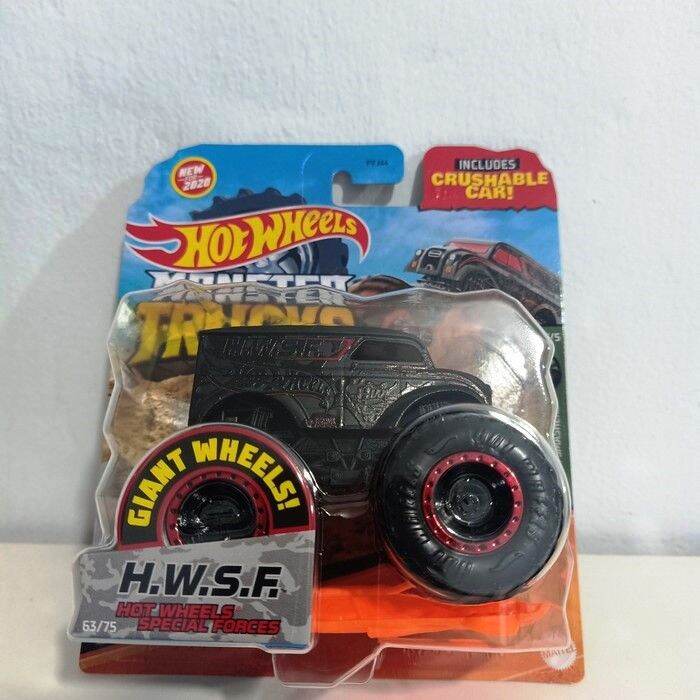 Hot Wheels Monster Trucks - HWSF Special Forces Hotwheels Truck ...