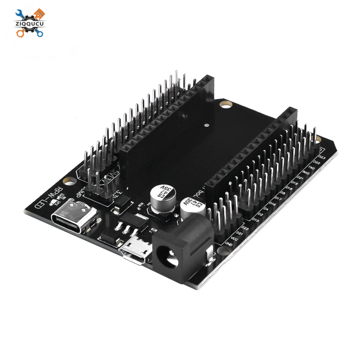 Ziqqucu ESP32 Super Breakout Board Expansion Board 3 Types Outputs for ... Ziqqucu ESP32 Super Breakout Board Expansion Board 3 Types Outputs for ...