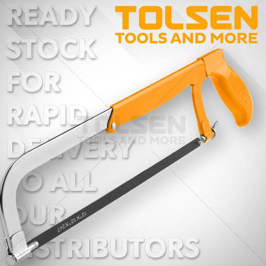 TOLSEN ADJUSTABLE HACKSAW FRAME 8"-12" #30056 | Lazada