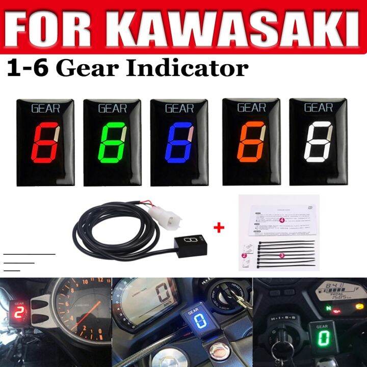 Motorcycle Gear Indicator For Kawasaki ER-4N ER4N ER4F ER-4F ER-6F ER6F ...