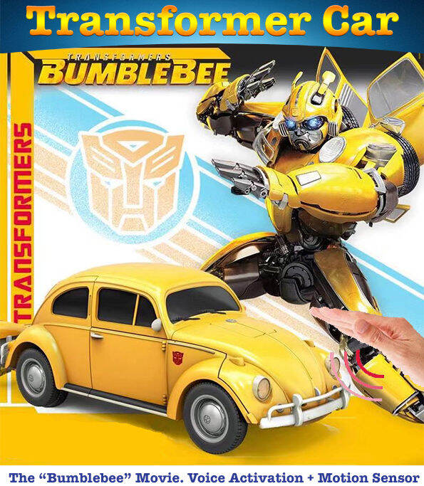 ORIGINAL HASBRO Licensed BUMBLEBEE Transformer Remote Control Car (with ...