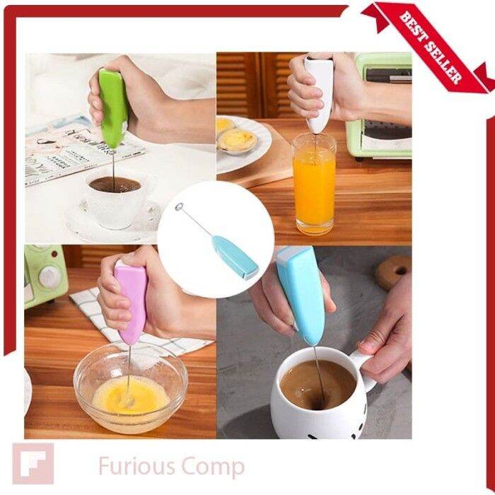 Mixer Mini Electric Hand - Pengocok pengaduk Telur / Kopi / Minuman RM Olshop | Lazada Indonesia