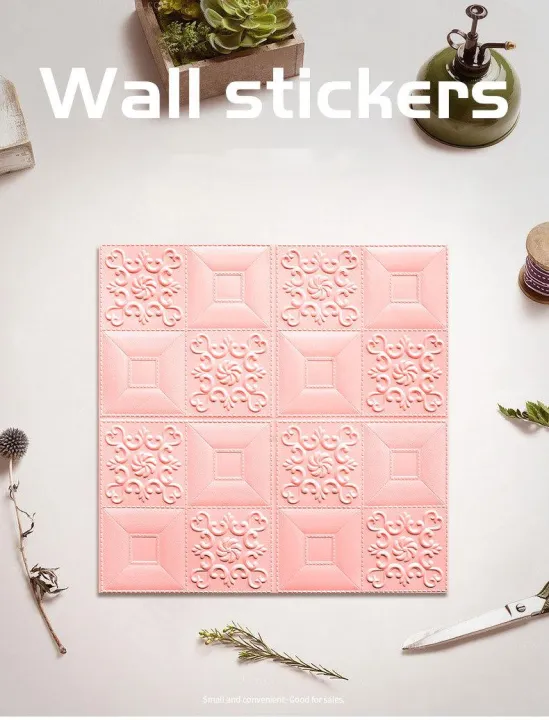 3D selfadhesive foam brick wallpaper living room ceiling soft bag ...