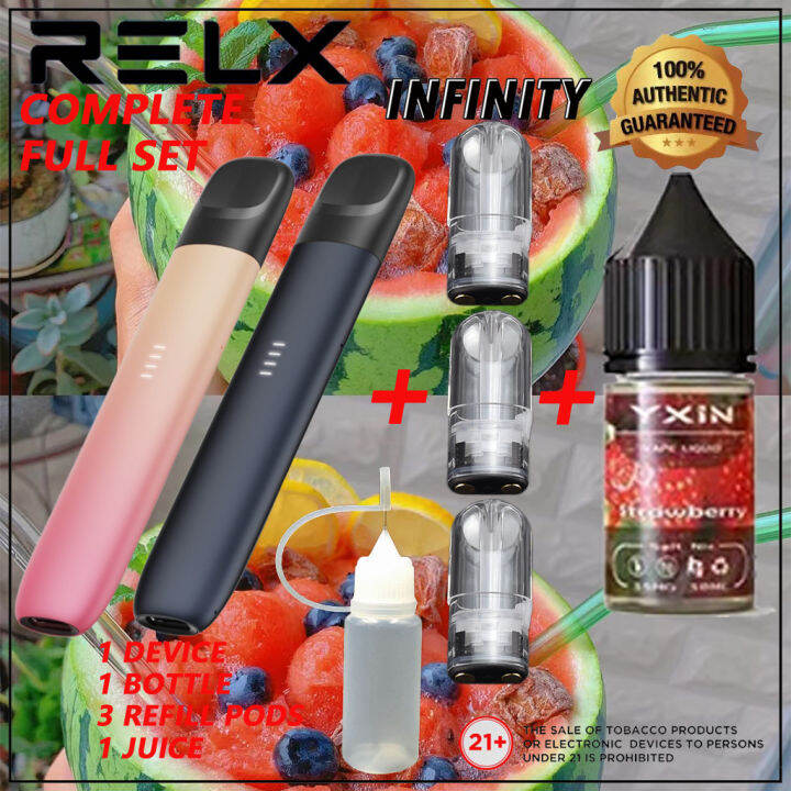 【Multiple sets】 relex 5th full set relex pods smoke set relex vepe ...
