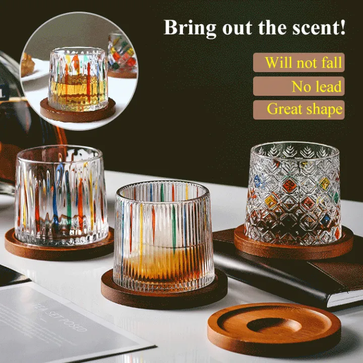 Hand-painted rotating decompression glass | Lazada PH