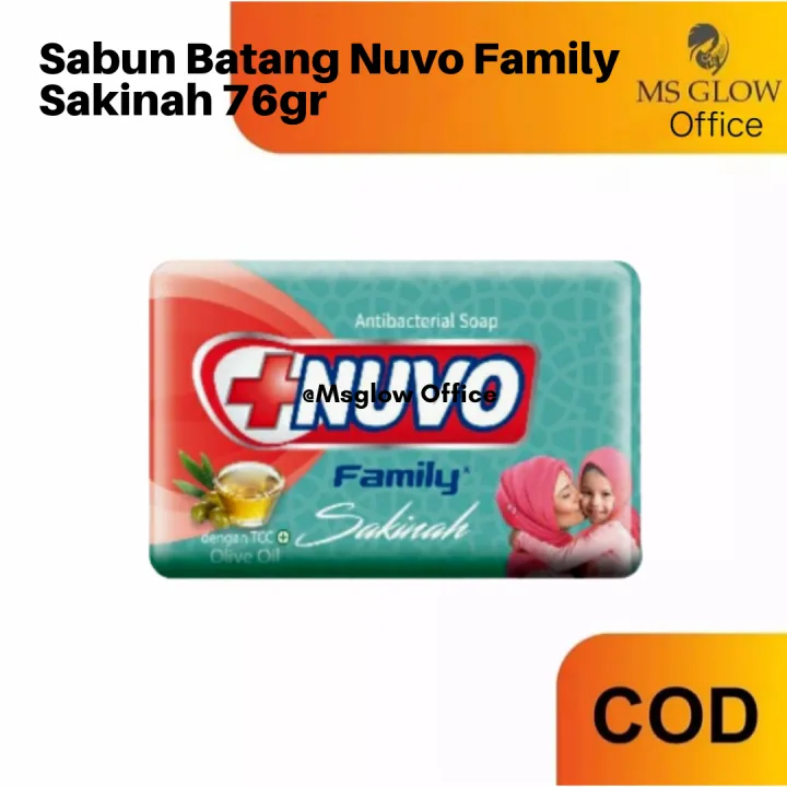 Sabun Batang Nuvo Family Sakinah 76Gr / Sabun Batang Minyak Zaitun ...
