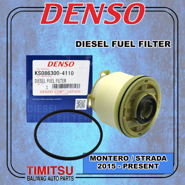 FUEL FILTER MITSUBISHI MONTERO STRADA TRITON 2015- PRESENT DENSO PART ...