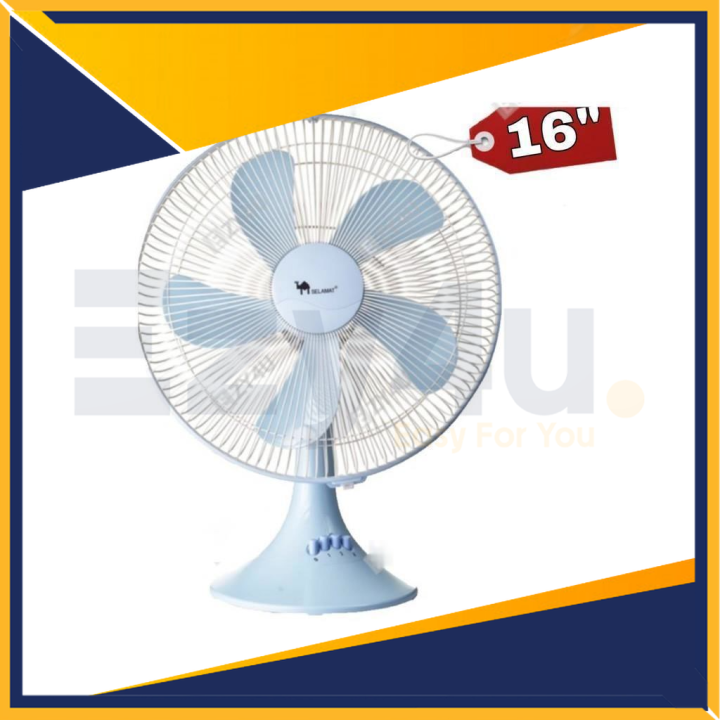 SELAMAT 16 inch Table Fan 16" Kipas Meja SIRIM MQ-P316T | Lazada