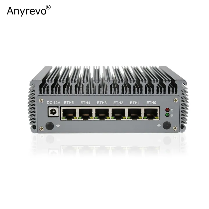 Firewall Fanless Mini Pc 6 Intel Nics Aes Ni 10th Gen Pentium Gold 6405u I7 I5 2 Ddr4 Pfsense