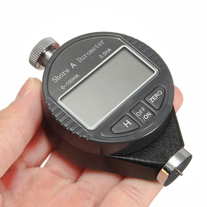 【แฟลชเซล】 Digital Shore A durometer ยางยางความแข็ง Tester LCD Display ...