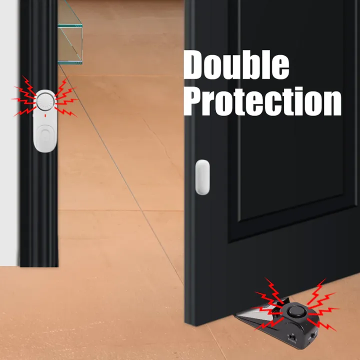 ORIGINAL SECURITY SYSTEM HOME WEDGE SHAPED DOOR STOPPER W/FREEBIE Alert ...