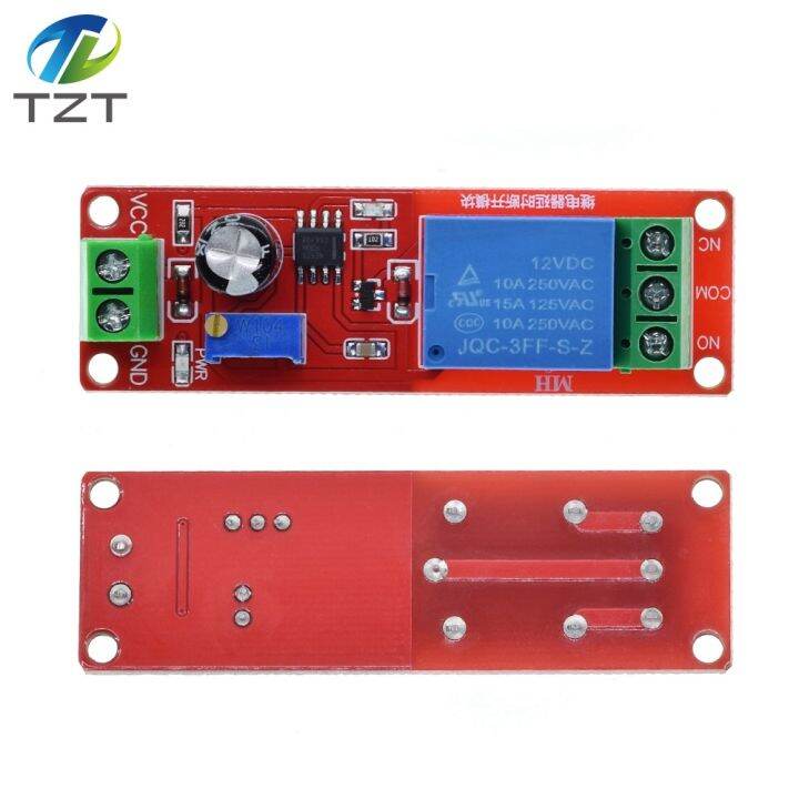 TZT NE555 Timer Switch Adjustable Module Time delay relay Module DC 5V ... TZT NE555 Timer Switch Adjustable Module Time delay relay Module DC 5V ...
