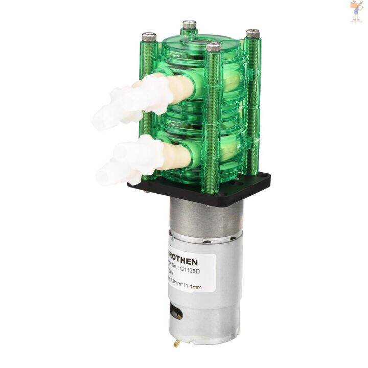 【Ready Stock】 GROTHEN Dosing Pump Dual Head Peristaltic Pump Mini Water ...