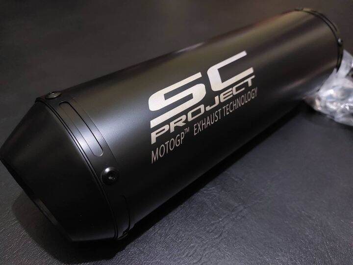 SC Project Long canister 390mm length with silencer exhaust | Lazada PH