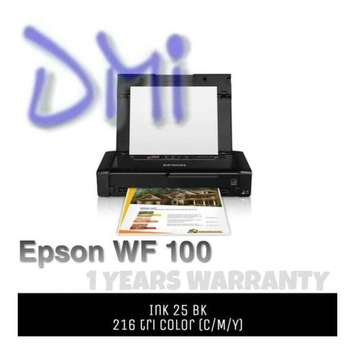 PRINTER EPSON WF 100 | Lazada Indonesia