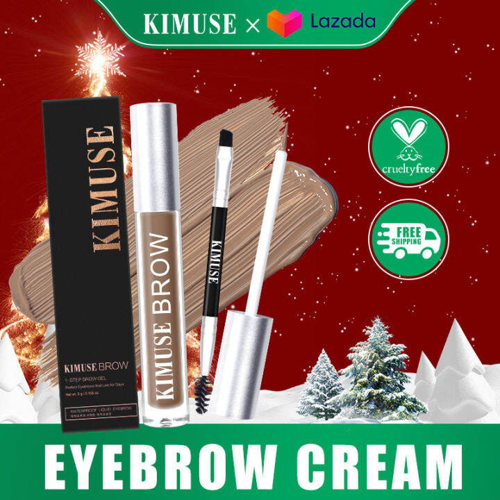 KIMUSE Eyebrow Gel Cream Waterproof Eyebrow Tattoo Shade Eyebrow ...