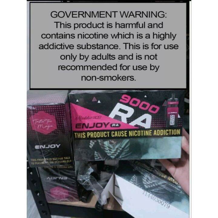 Aladdin Pro Enjoy 9000 Puffs - Disposable Pod - Rechargeable - Legit ...